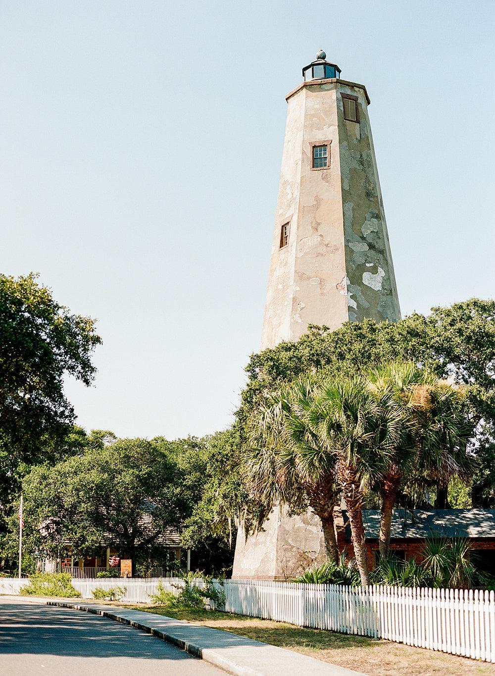 Bald Head Lighthouse Blueprints Oak Island View From Bald Head Island